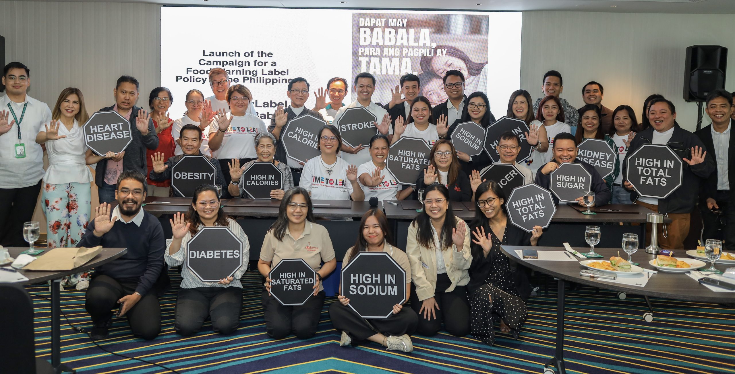 Health alliance calls on gov’t leaders for a food warning label policy ...