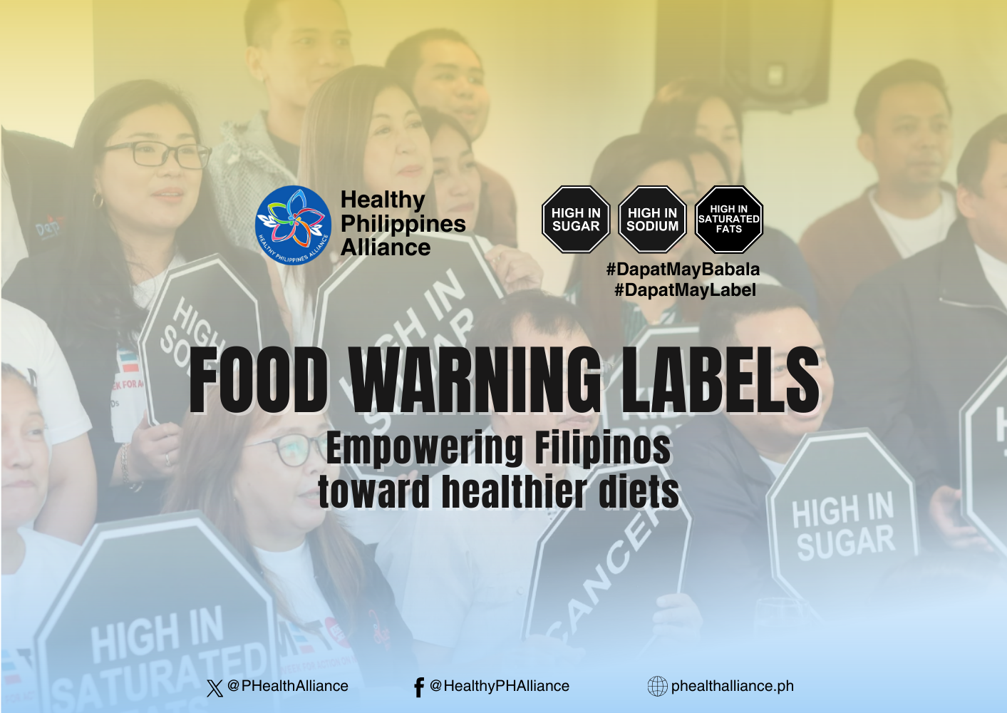Food Warning Labels: Empowering Filipinos toward healthier diets ...